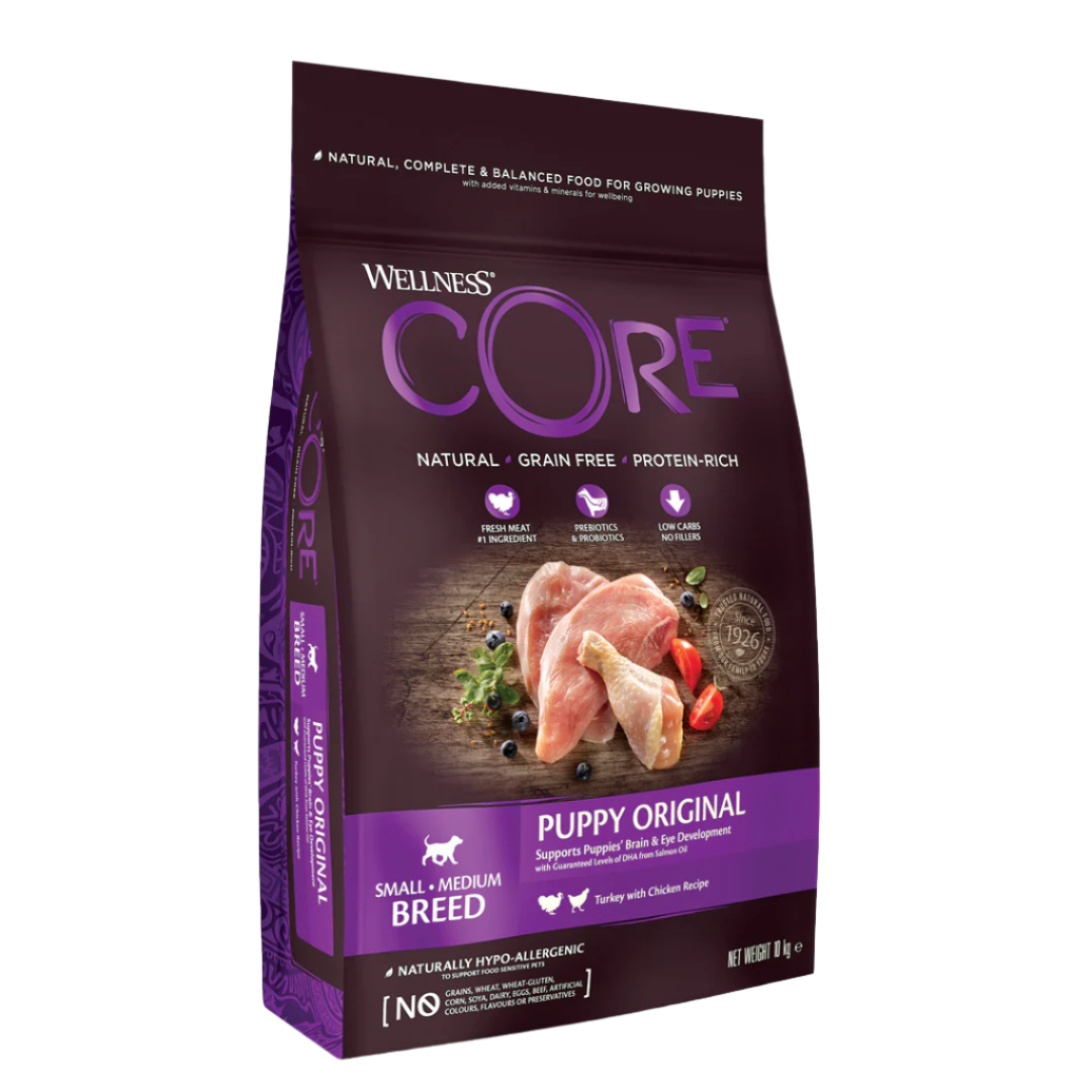 CORE Puppy Original Kylling, Small/Medium Breed – GroomUs.dk