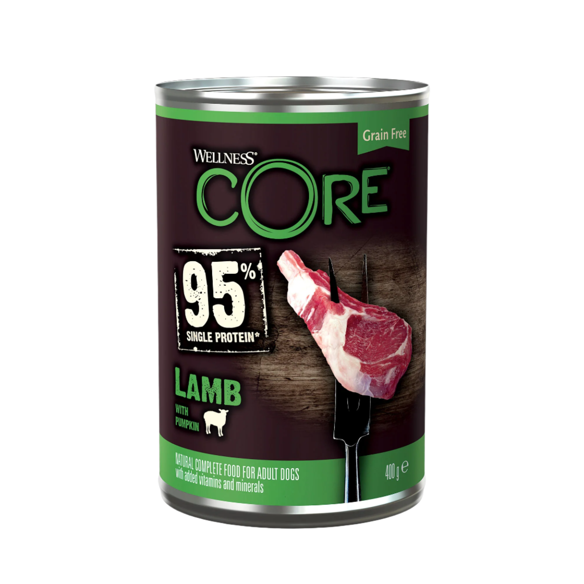 CORE All breed vådfoder 400 gram lamb & pumpkin – GroomUs.dk
