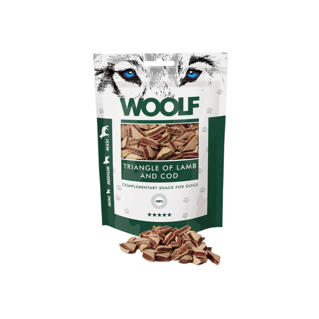 Woolf triangle of lamb & cod